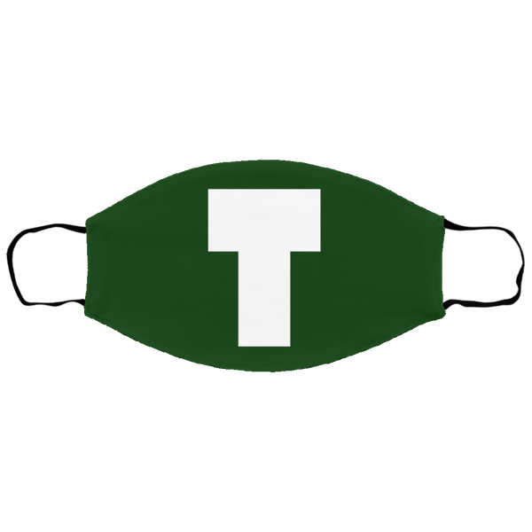 Cool Letter T For Theodore Chipmunks Kids Halloween Costume Face Mask ...